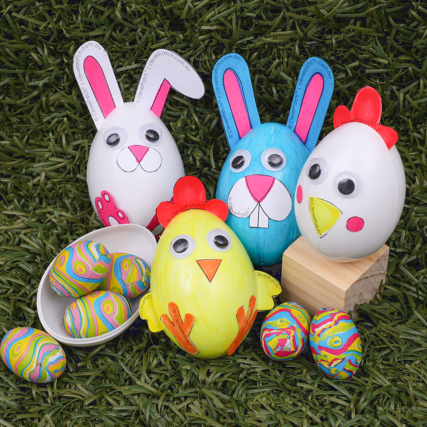 Easter Egg Character Gifts | Easter - | CleverPatch - Art & Craft Supplies