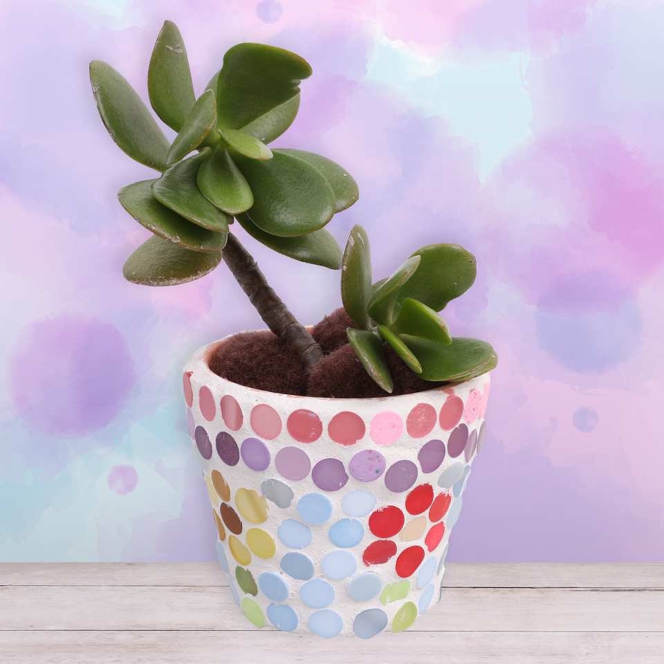 Mosaic Flowerpot | Modelling & Mosaics - Clever Patch | CleverPatch ...