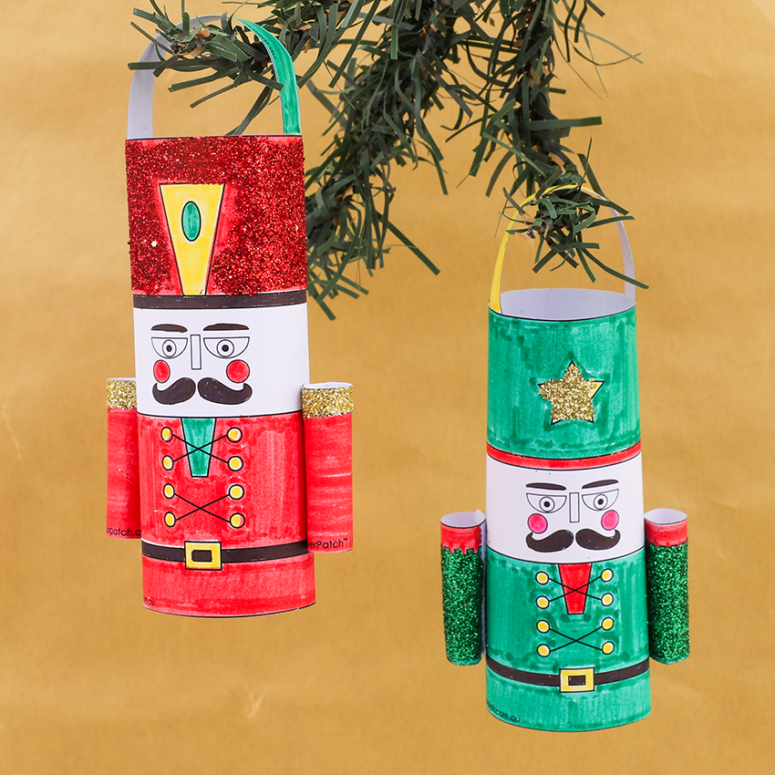 Paper Nutcracker Ornament | Paper & Card - Clever Patch | CleverPatch ...