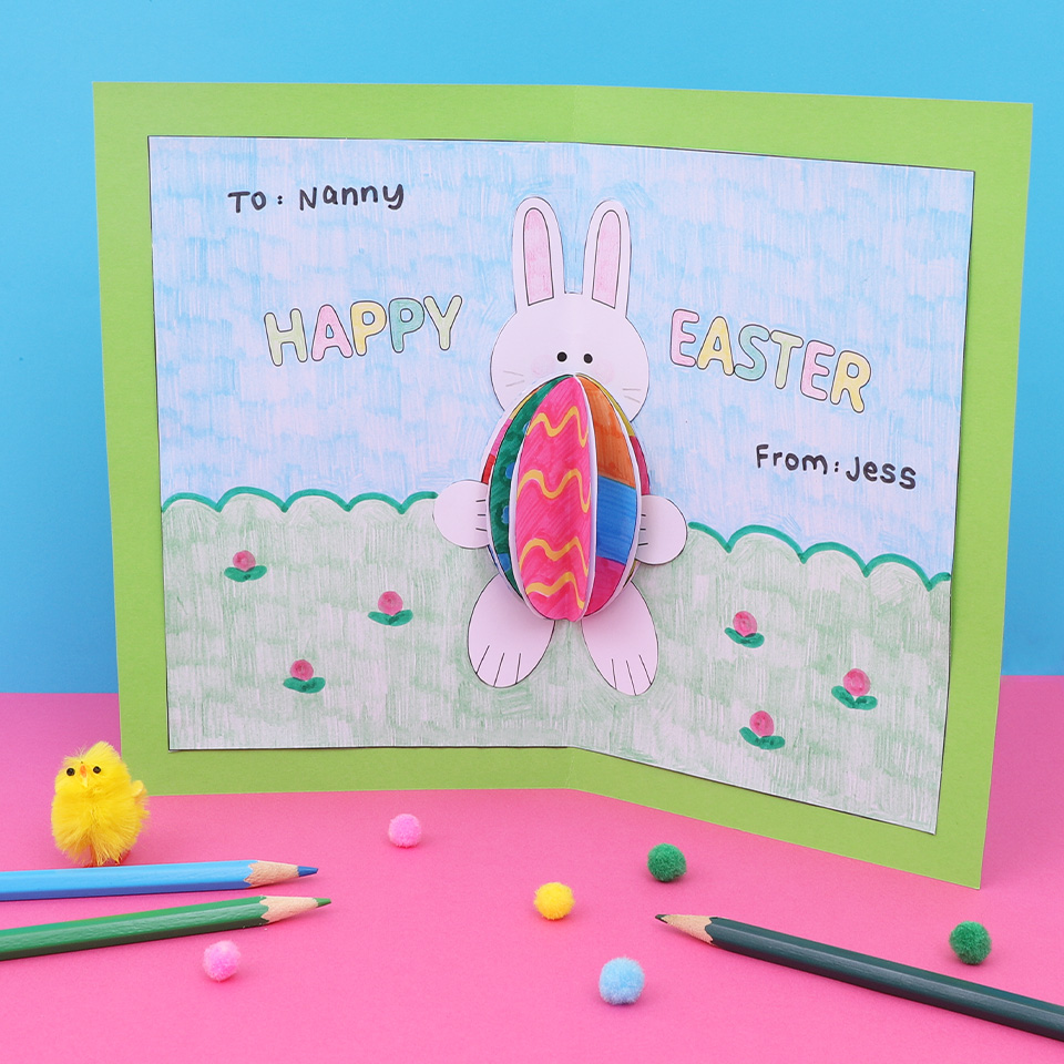 Easter Egg Card | Easter - Clever Patch | CleverPatch - Art & Craft ...
