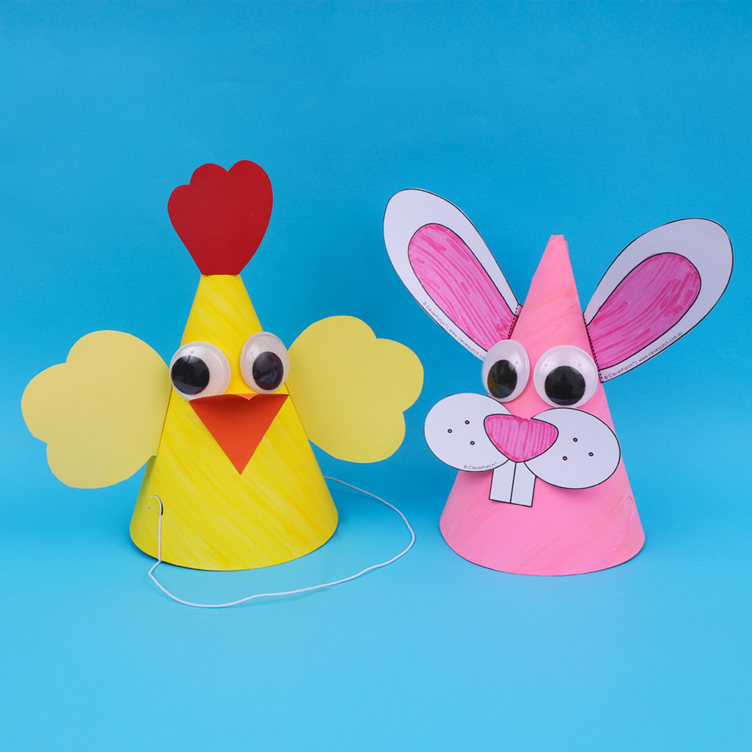 Easter Party Hats | Easter - Clever Patch | CleverPatch - Art & Craft ...