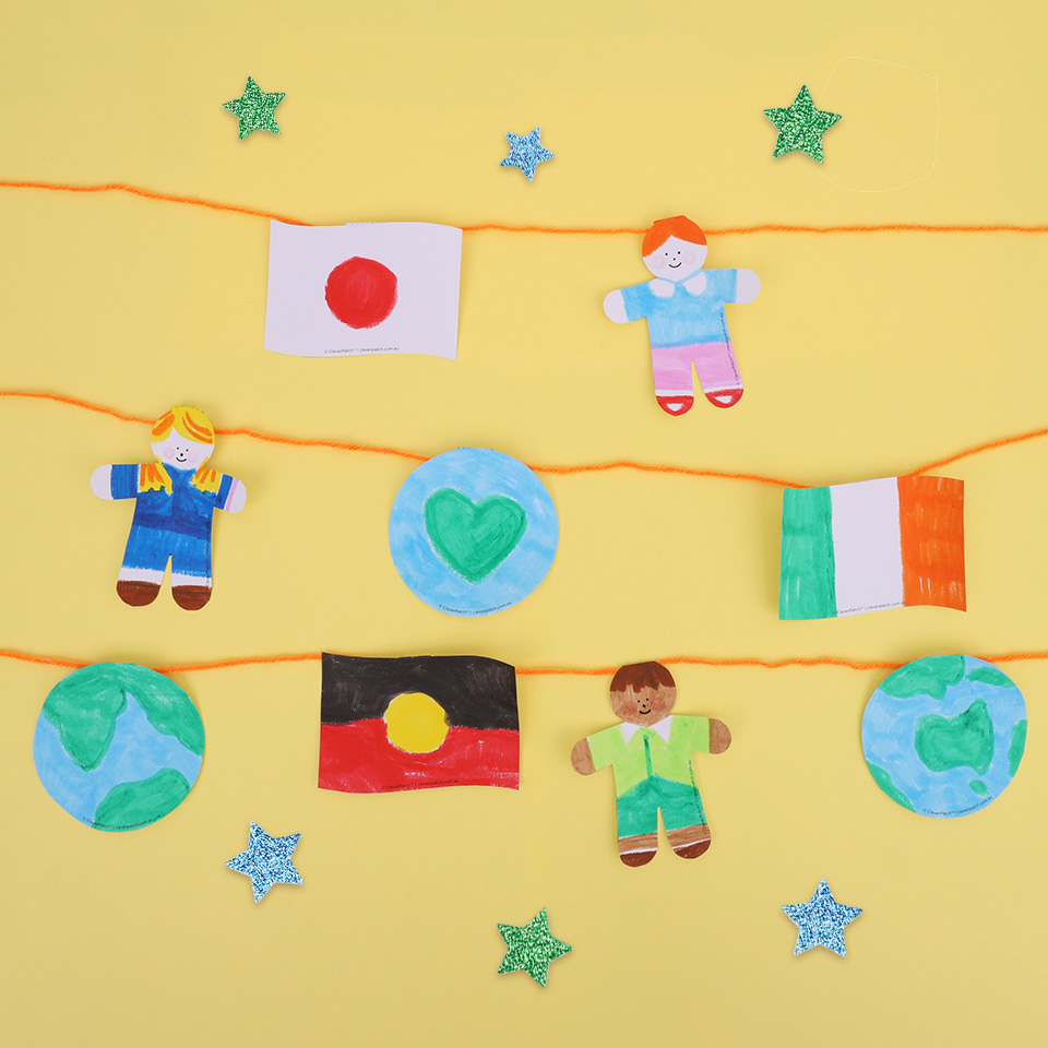 Harmony Week Garland | Harmony Week - Clever Patch | CleverPatch - Art ...