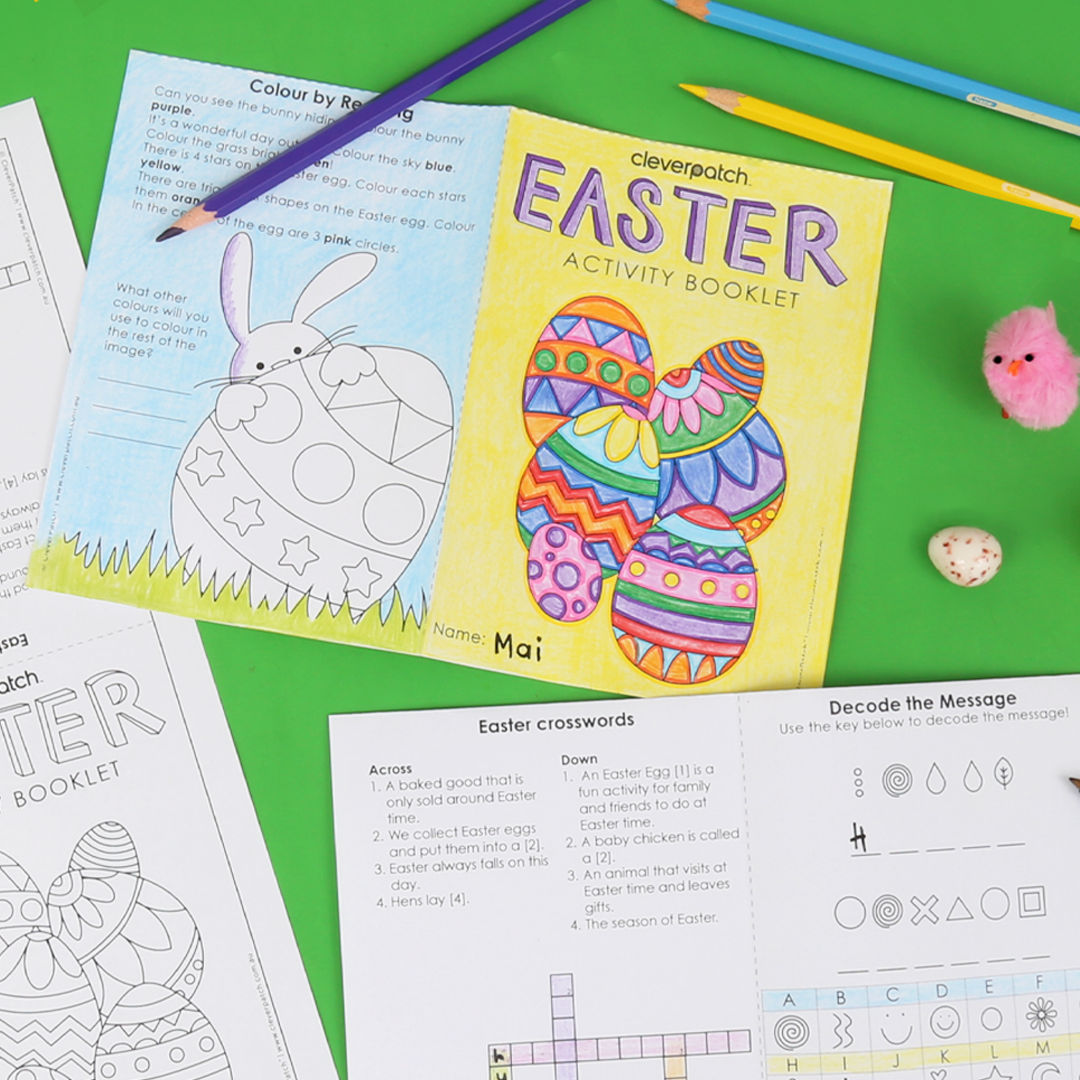 Easter Activity Booklet | Easter - CleverPatch | CleverPatch - Art ...