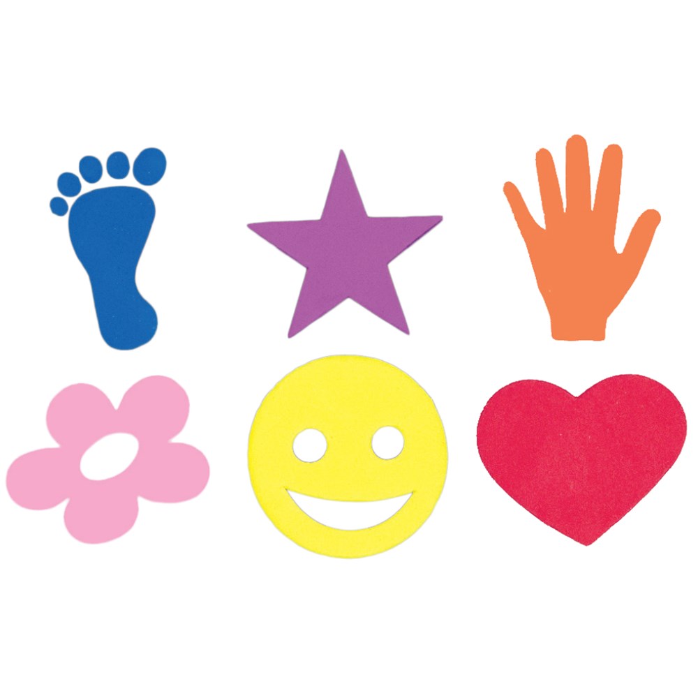 Creative Art Giant Stampers - Pack of 6 | Sponges & Stampers ...