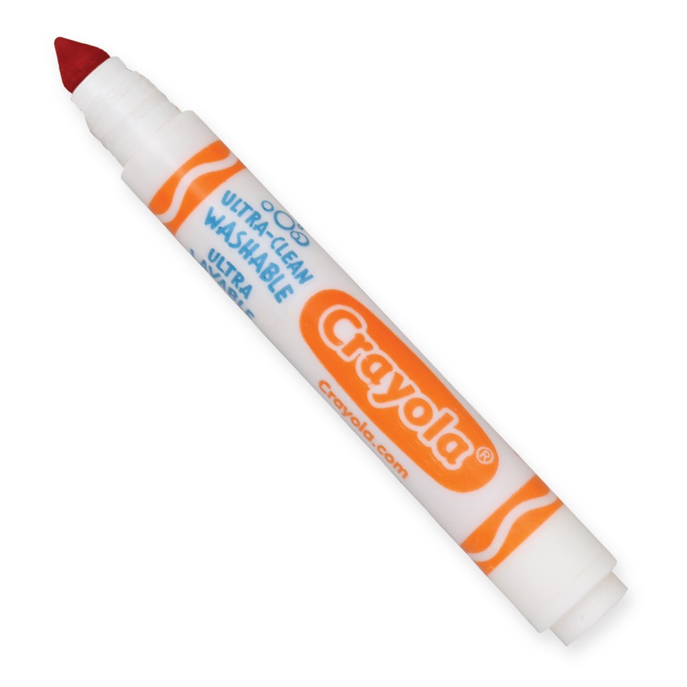 Crayola Ultra-Clean Washable Markers - Classic - Pack of 10 | Markers ...
