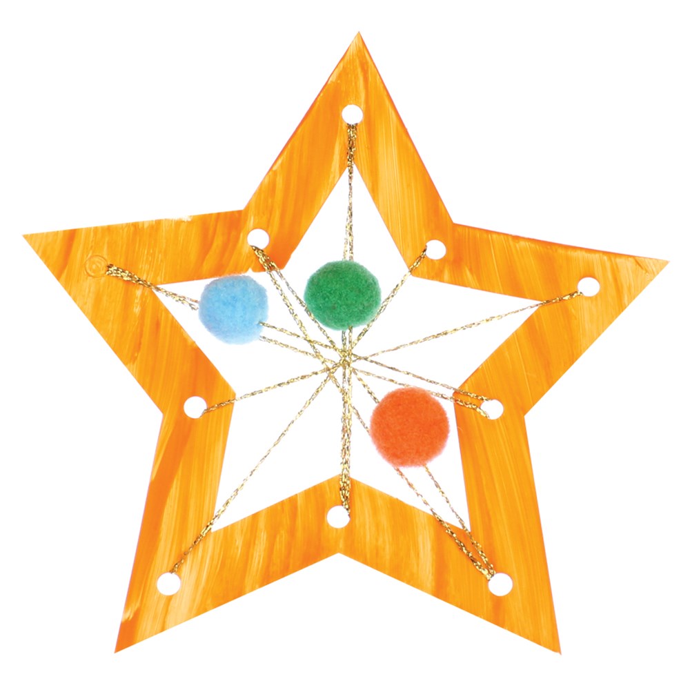 Cardboard Weaving Stars - White - Pack of 20 | Paper Activities ...
