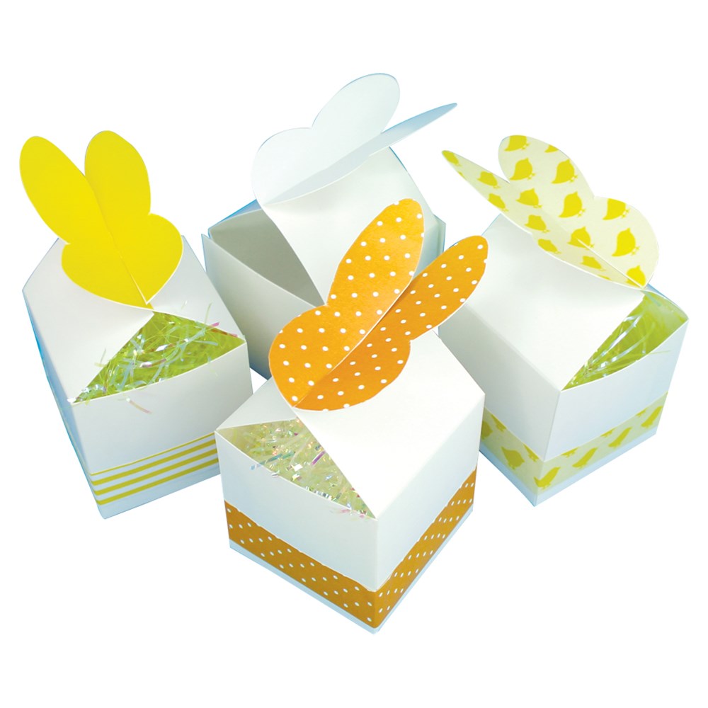 Bunny Gift Box - Pack of 20 | Paper Activities | CleverPatch - Art ...