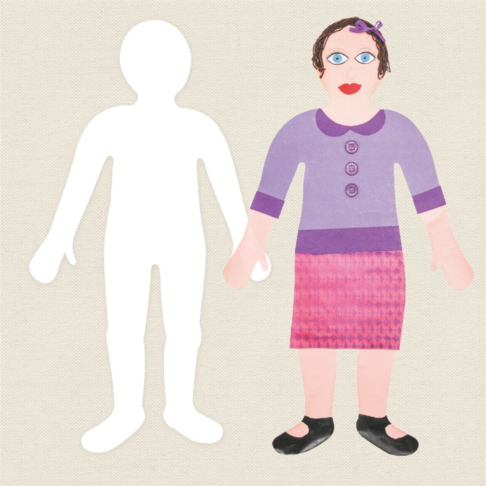 Paper People - Pack of 12 | Paper Activities | CleverPatch - Art ...