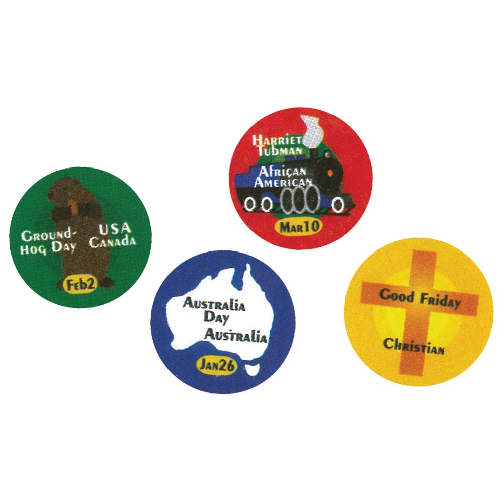 Multicultural Calendar & Sticker Set | Paper Activities | CleverPatch ...