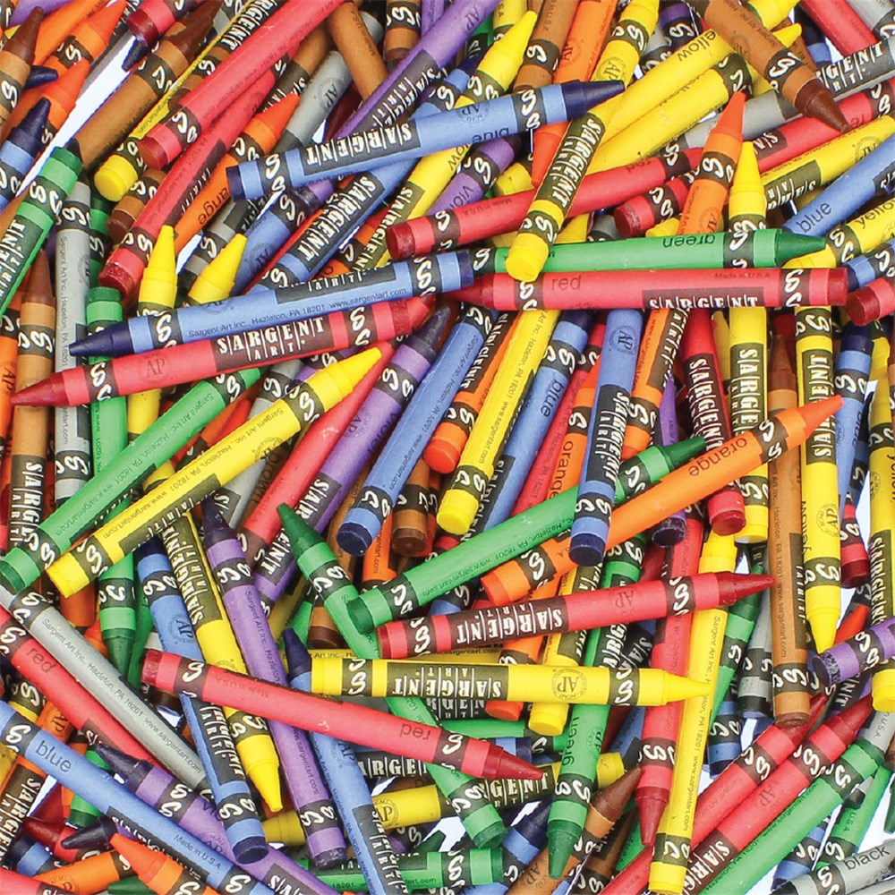 Sargent Art Regular Crayons Classpack - Pack of 400 | Crayons ...