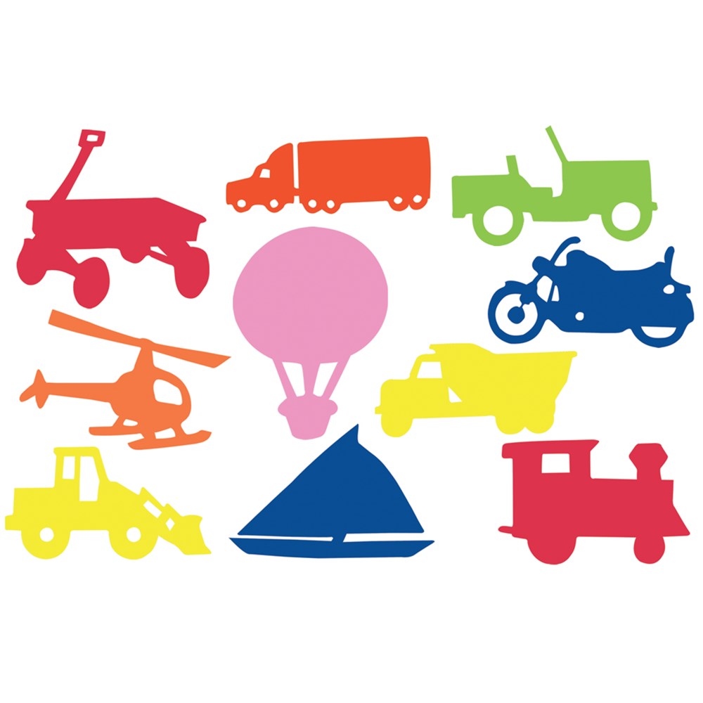 Transportation Giant Stampers - Set 2 - Pack of 10 | Sponges & Stampers ...
