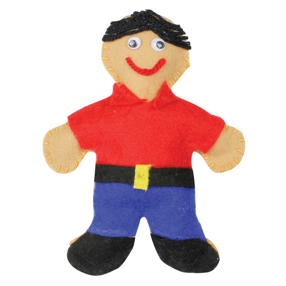 Culturally Diverse Felt People - Pack of 24 | Sewing & Textiles ...