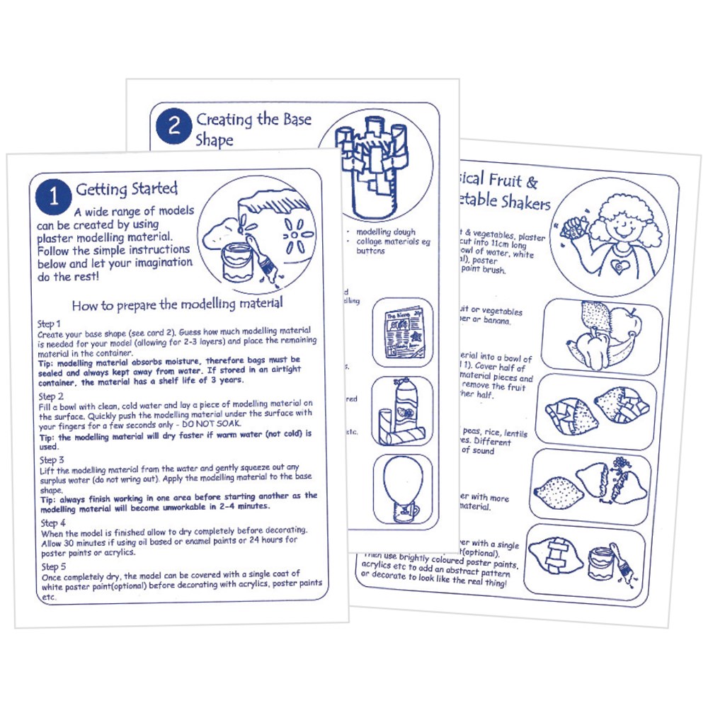 Mod-Rock Activity Guides - Pack of 14 - Mod-Rock & Sculpting ...