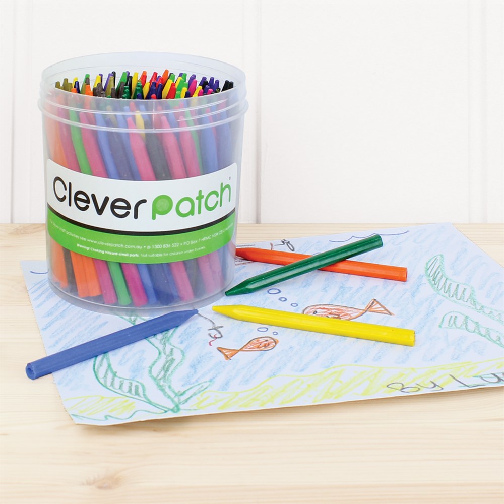 CleverStick Crayons Deskpack - Pack of 144 | Crayons | CleverPatch ...