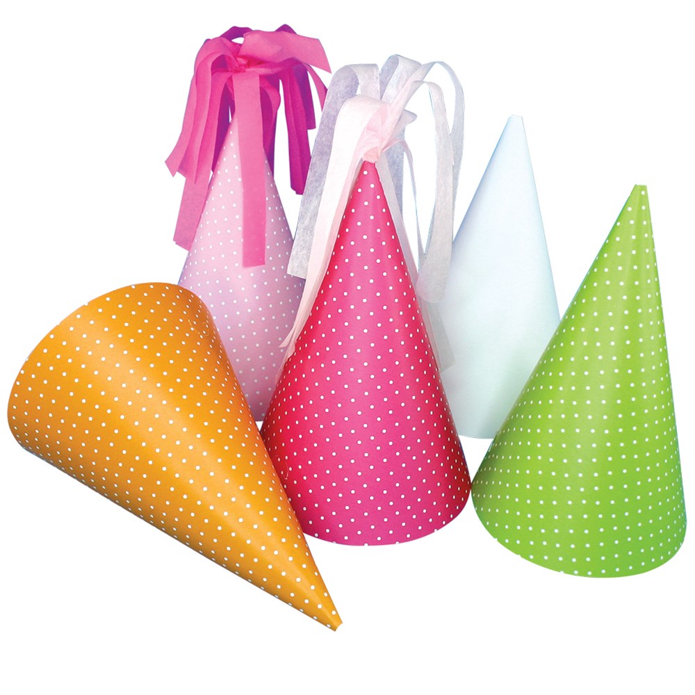 Cardboard Party Hats - White - Pack of 20 | Party Supplies ...