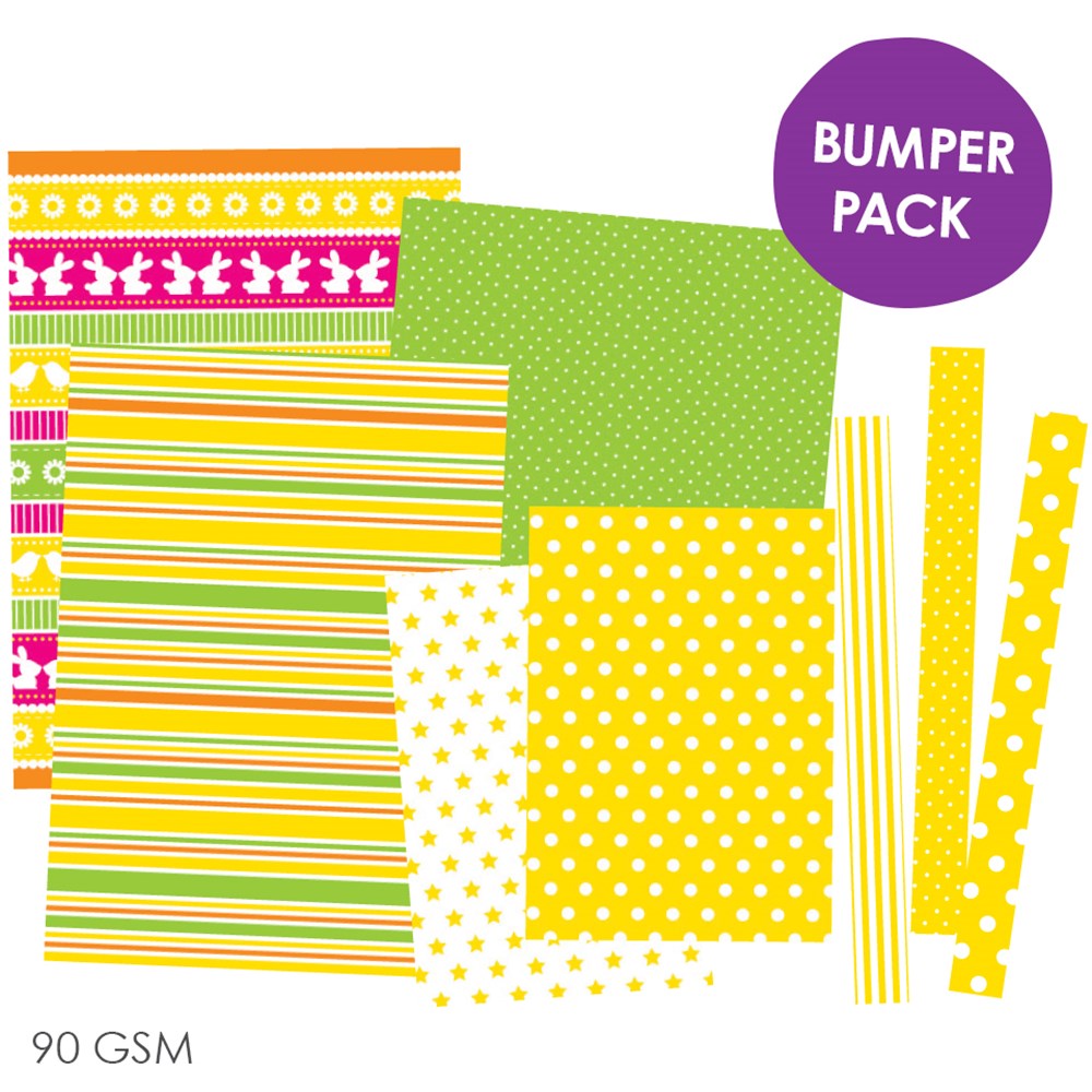 Bumper Paper Pack - Yellow | Specialty Papers | CleverPatch - Art ...