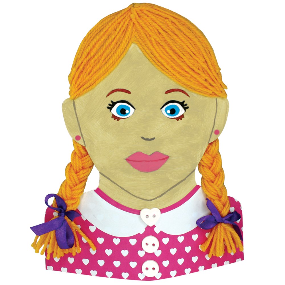 Stand Up Self Portrait Kit - Pack of 40 | Paper Activities ...