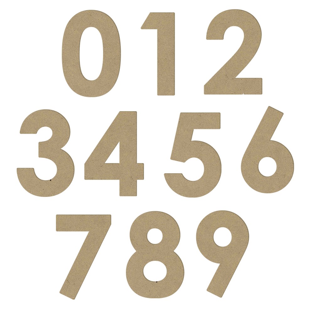 Wooden Numbers - Pack of 10 | Wooden Shapes | CleverPatch - Art & Craft ... Wooden Numbers - Pack of 10 | Wooden Shapes | CleverPatch - Art & Craft ...