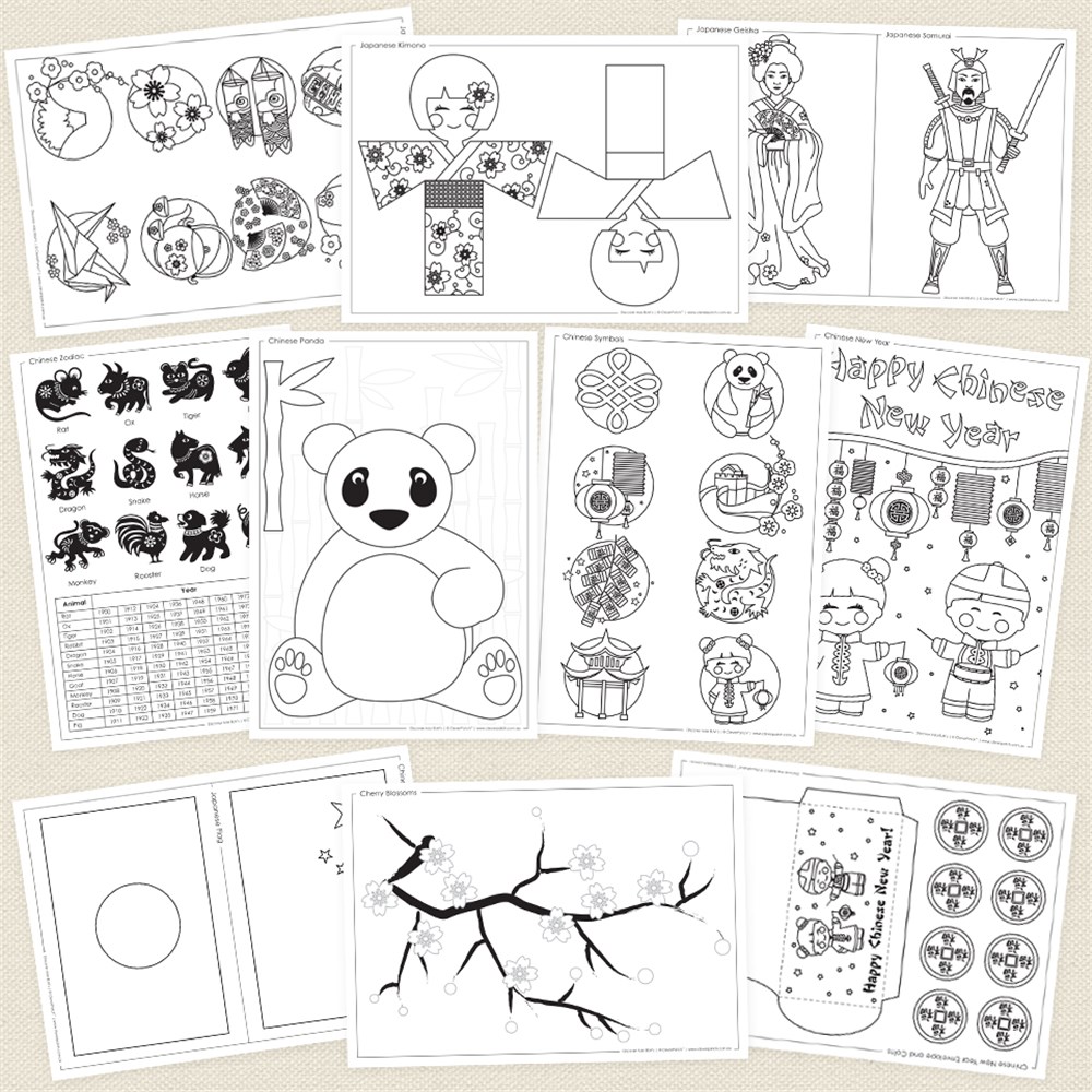 All About Asia Blackline Masters - Pack of 10 | Blackline Masters ...