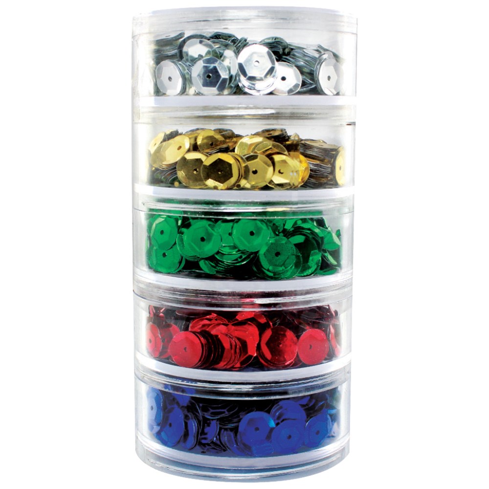 Cup Sequins - Assorted | Sequins & Rhinestones | CleverPatch - Art ...