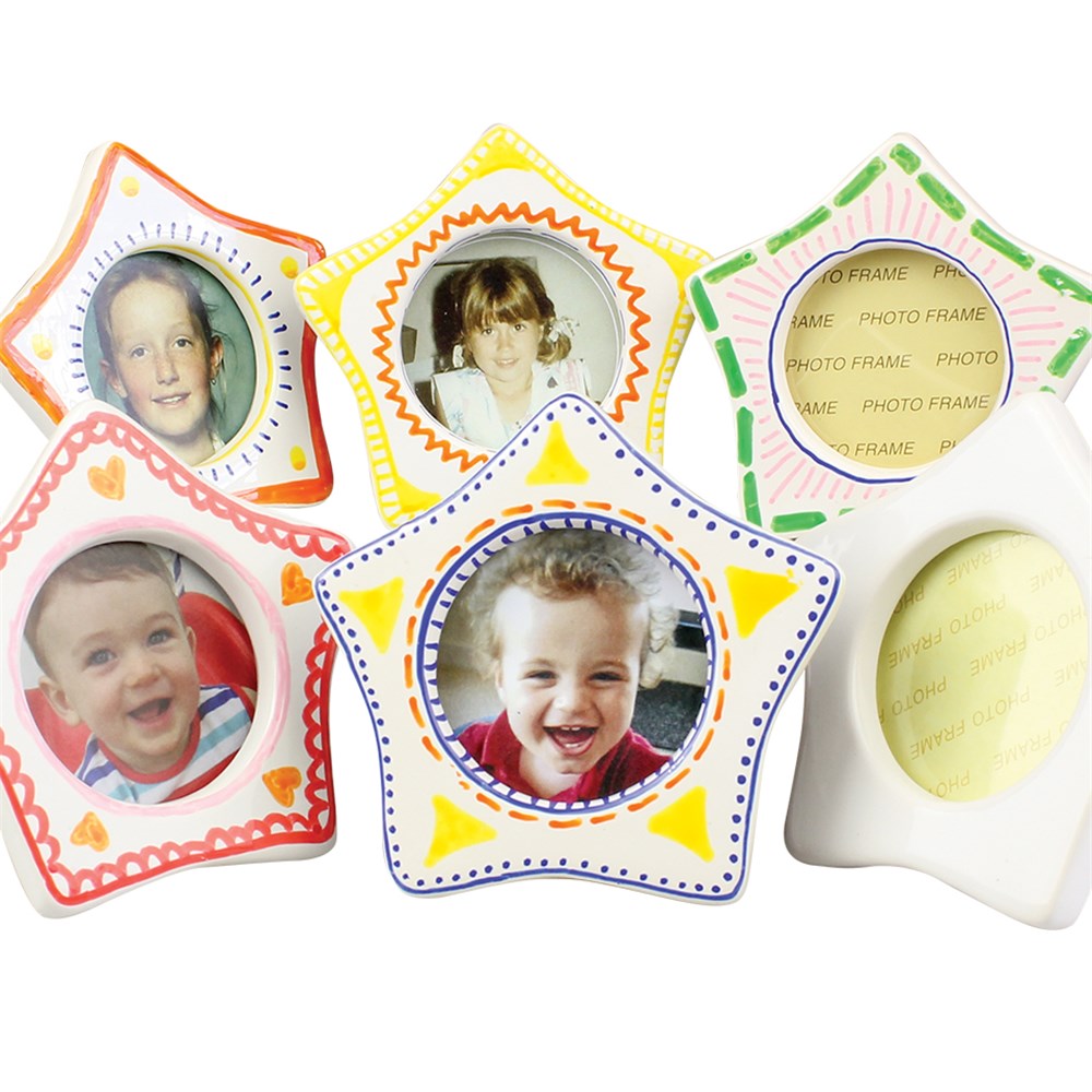 Porcelain Star Frame - Pack of 24 | Activity & Bumper Packs ...
