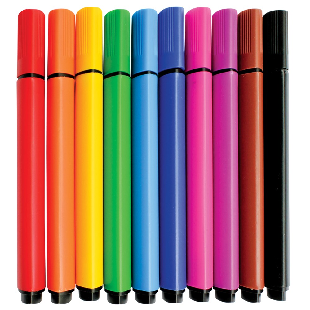 NEXUS Triangular Colour Markers - Pack of 100 | Markers | CleverPatch ...