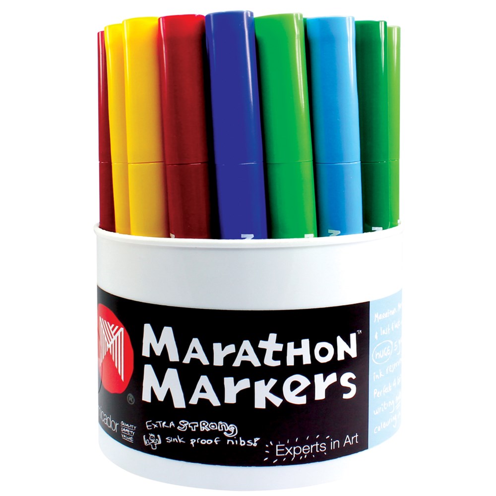 Micador Marathon Markers - Pack of 36 | Markers | CleverPatch - Art ...