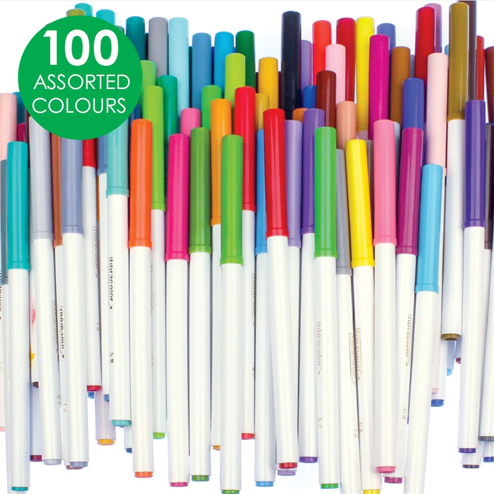 Fibracolor Wide 'N' Fine Classpack | Markers | CleverPatch - Art ...