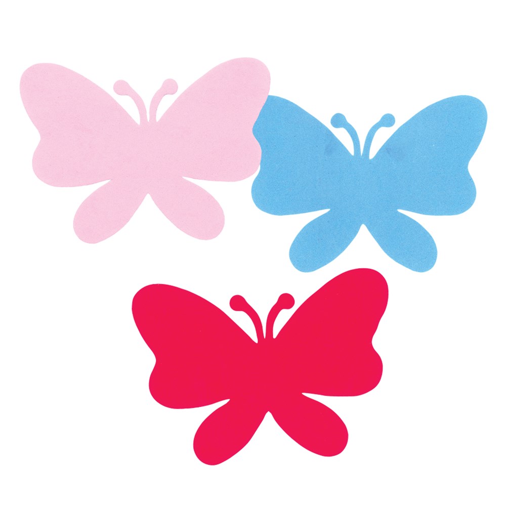 Large Foam Butterflies - Pack of 10 | Foam | CleverPatch - Art & Craft ...