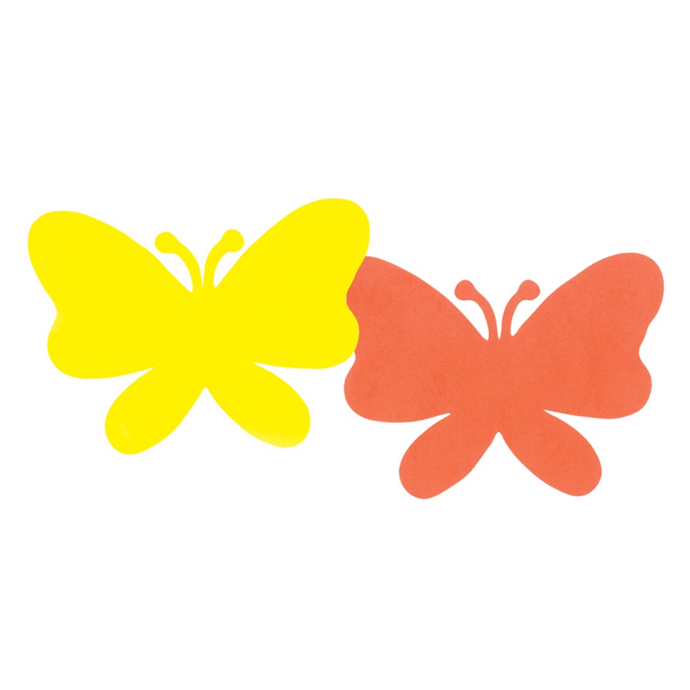 Large Foam Butterflies - Pack of 10 | Foam | CleverPatch - Art & Craft ...