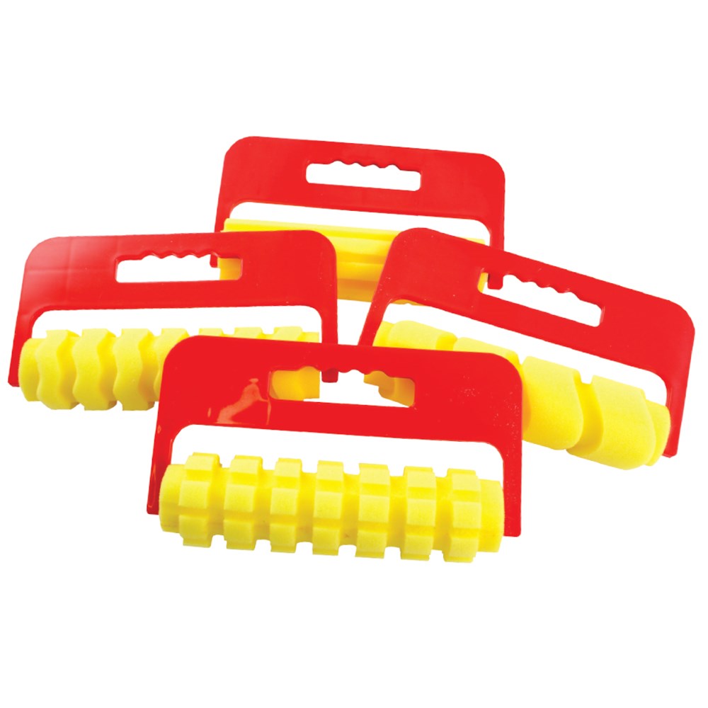 Giant Pattern Rollers - Pack of 4 | Paint Brushes & Effects ...
