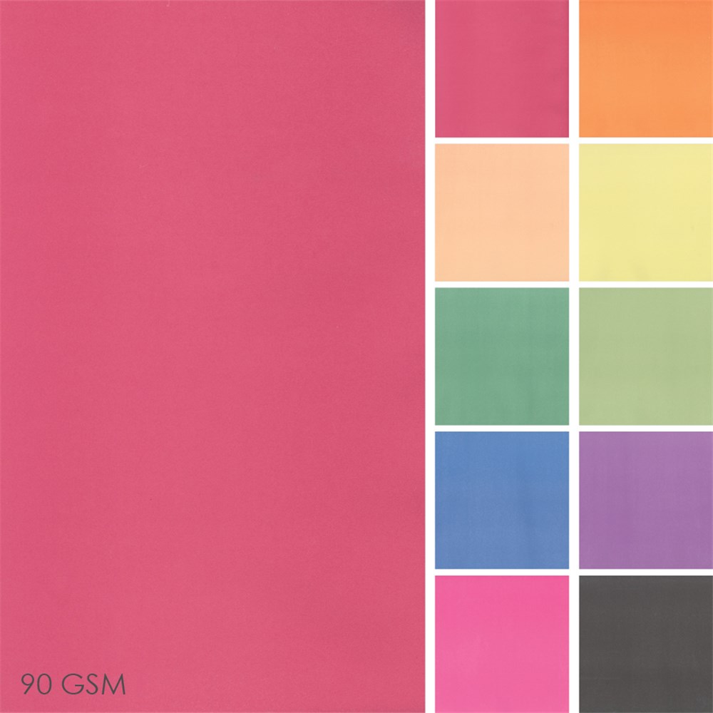 Construction Paper Pad - A4 - 50 Sheets | Coloured Paper | CleverPatch ...