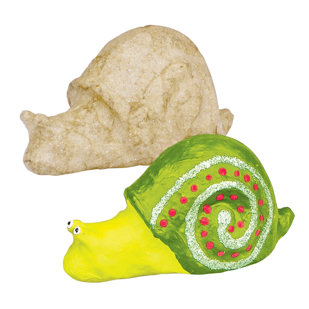 3D Papier Mache Snail | Papier Mache | CleverPatch - Art & Craft Supplies