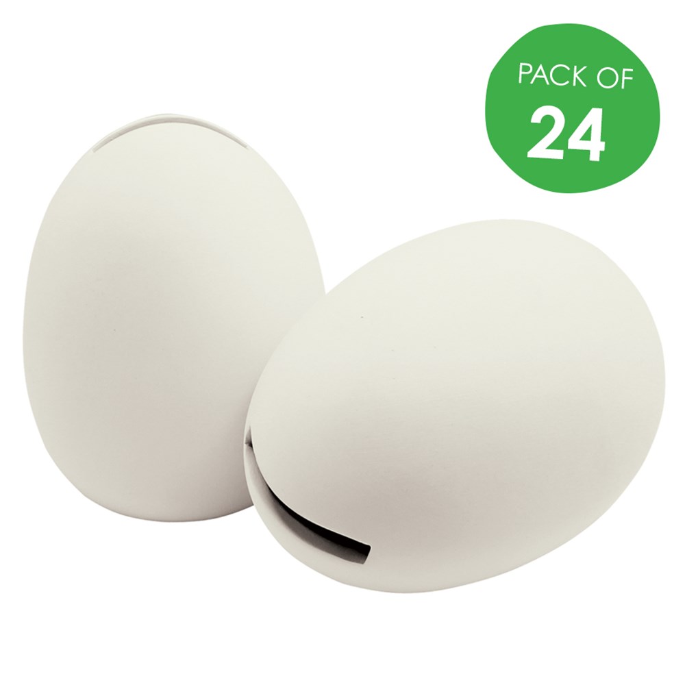 Ceramic Egg Money Box - Pack of 24 | Ceramic & Terracotta | CleverPatch ...