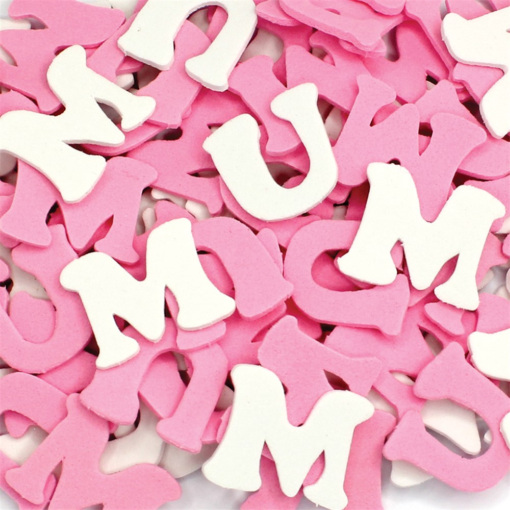 Foam MUM Letters - Pack of 300 | Foam | CleverPatch - Art & Craft Supplies