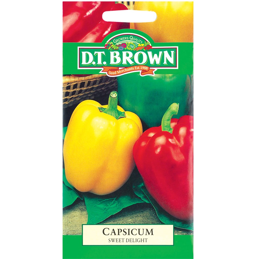 Capsicum Seeds - Pack of 75 | Gardening | CleverPatch - Art & Craft ...