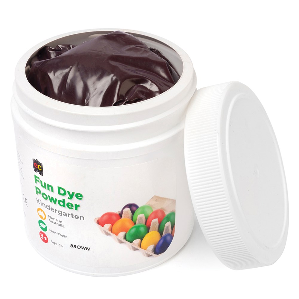 EC Powdered Fun Dye - Brown - 500g | Food Dye | CleverPatch - Art ...