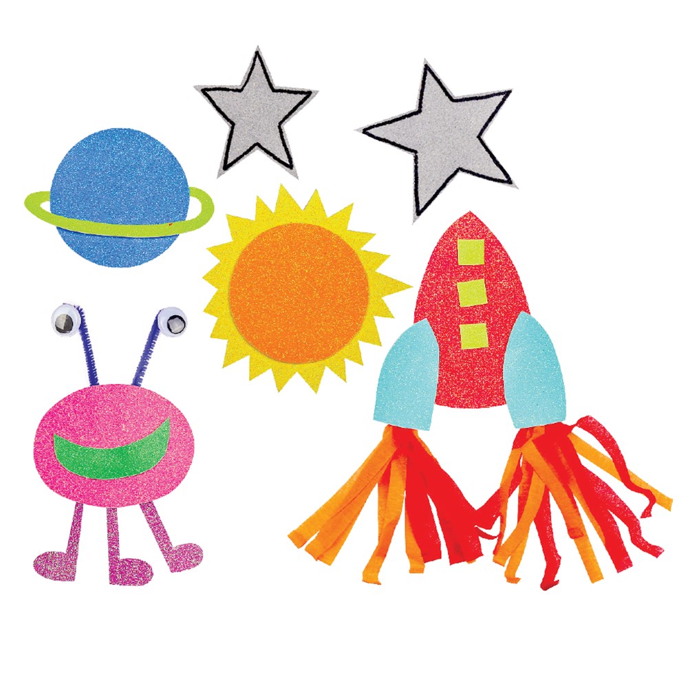 CleverPatch Glitter Cardboard - A4 - Pack of 10 | Coloured Card ...