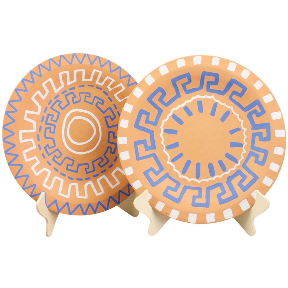 Terracotta Plate - Terracotta | CleverPatch - Art & Craft Supplies