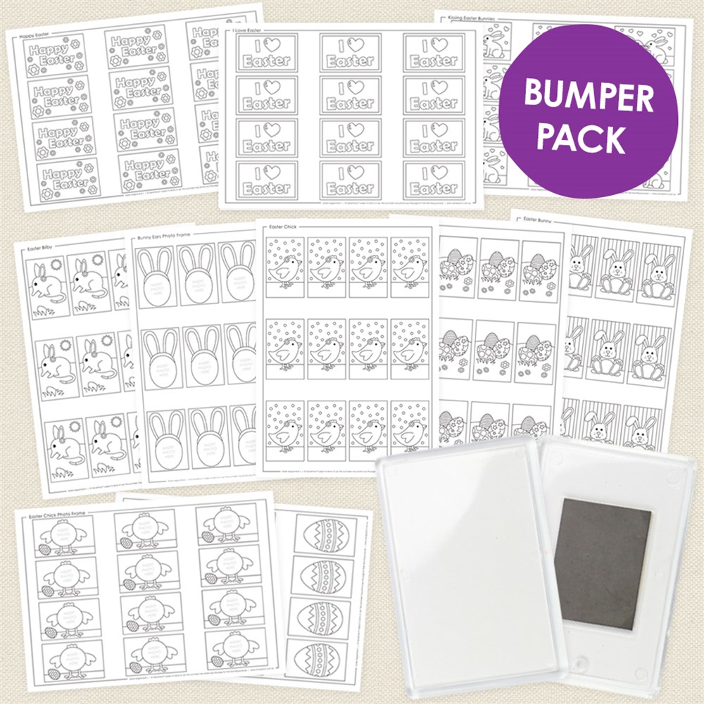 Easter Magnet Bumper Pack | Activity & Bumper Packs | CleverPatch - Art & Craft Supplies