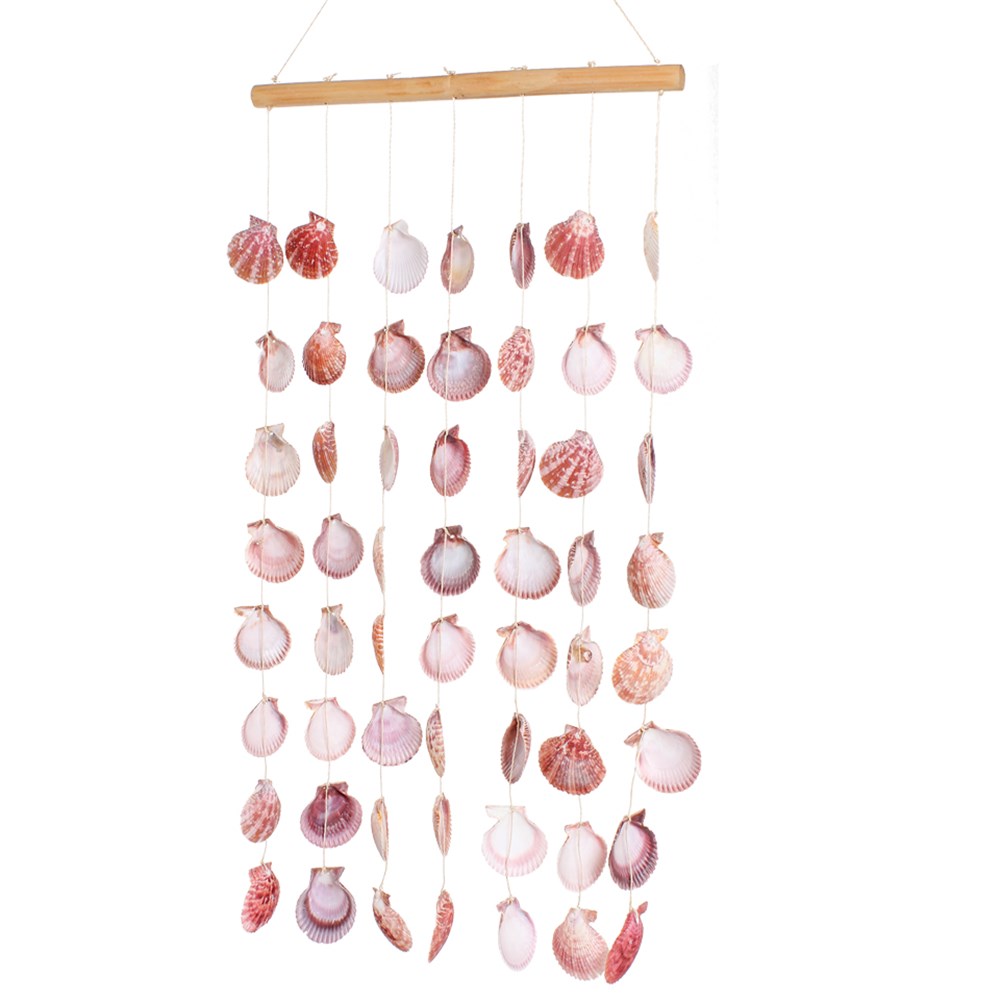 Shell Wind Chime - Scallop Shells | General Collage | CleverPatch - Art ...