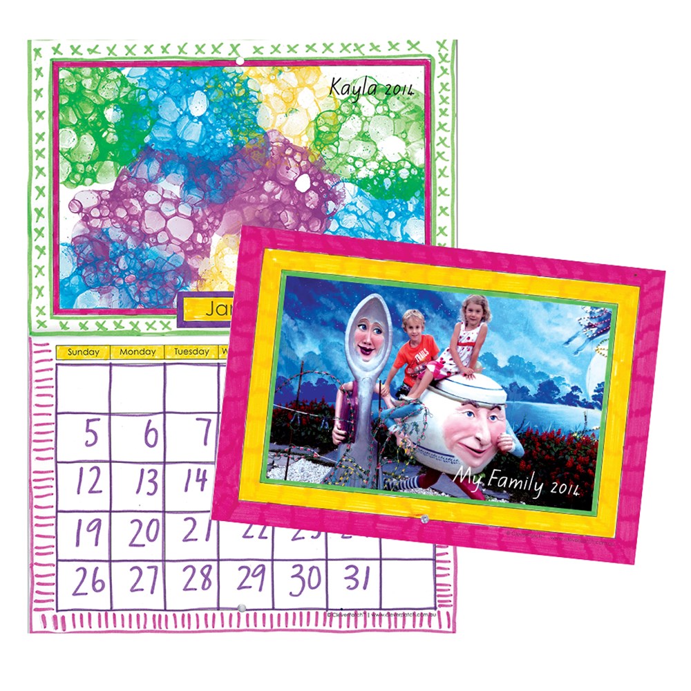 CleverPatch Calendar | Paper Activities | CleverPatch - Art & Craft ...