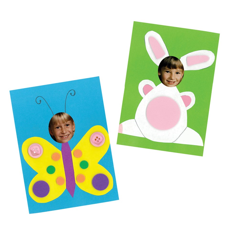 Cardboard Photo Frame Cards - White - Pack of 10 | Card Making ...