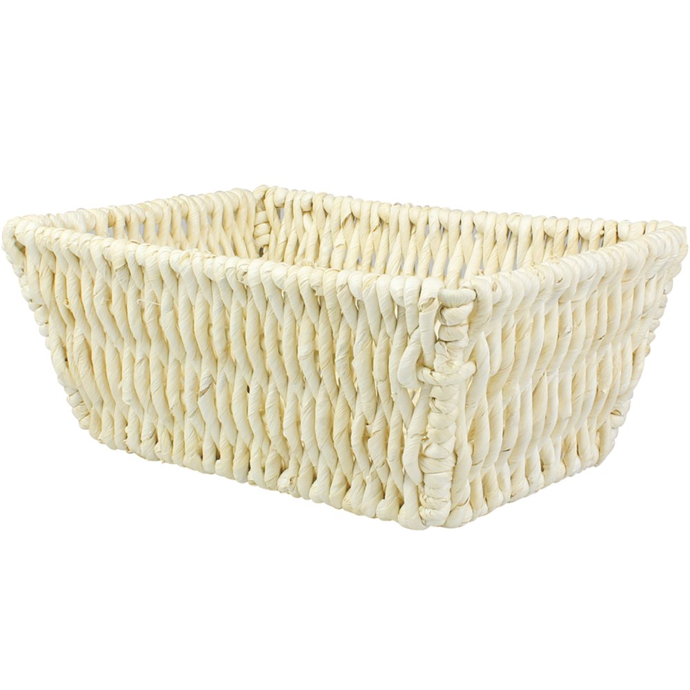 Small Rectangular Maize Basket | Maize | CleverPatch - Art & Craft Supplies