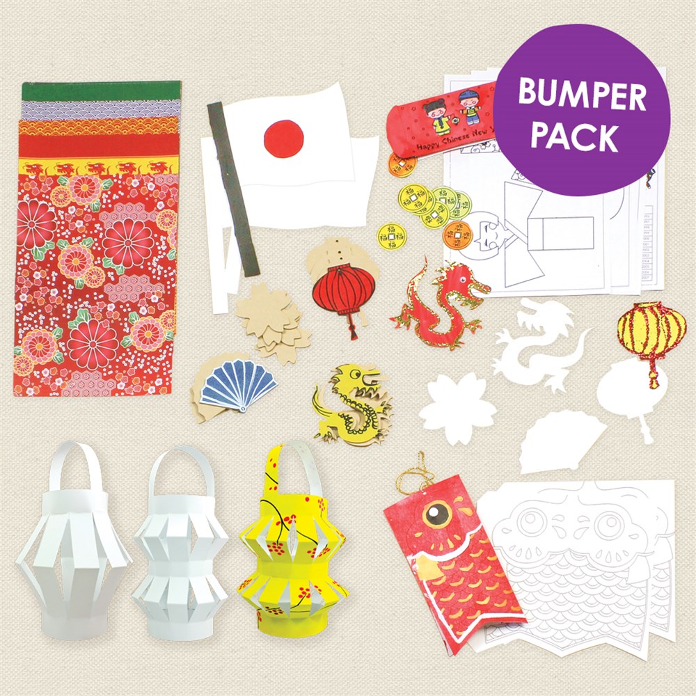 All About Asia Project Bumper Pack | Asia | CleverPatch - Art & Craft ...