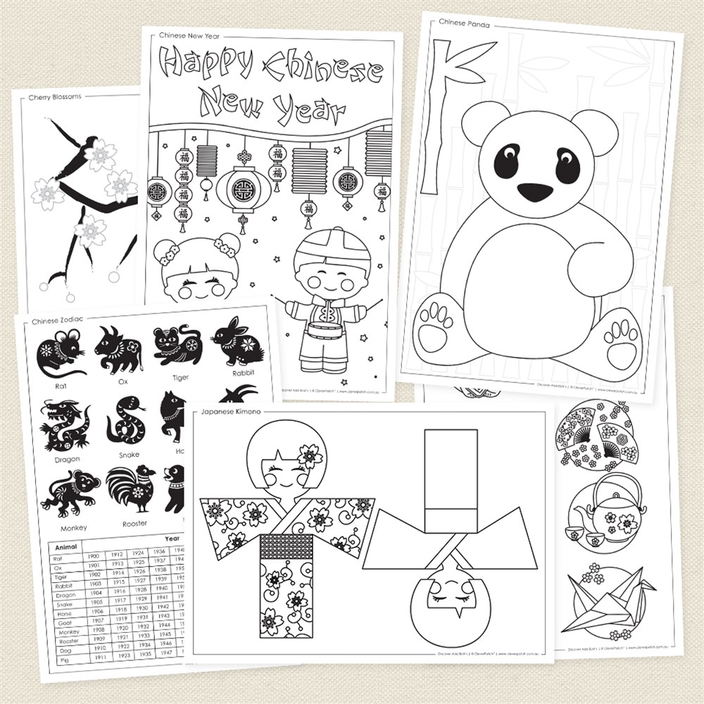 All About Asia Project Bumper Pack | Asia | CleverPatch - Art & Craft ...