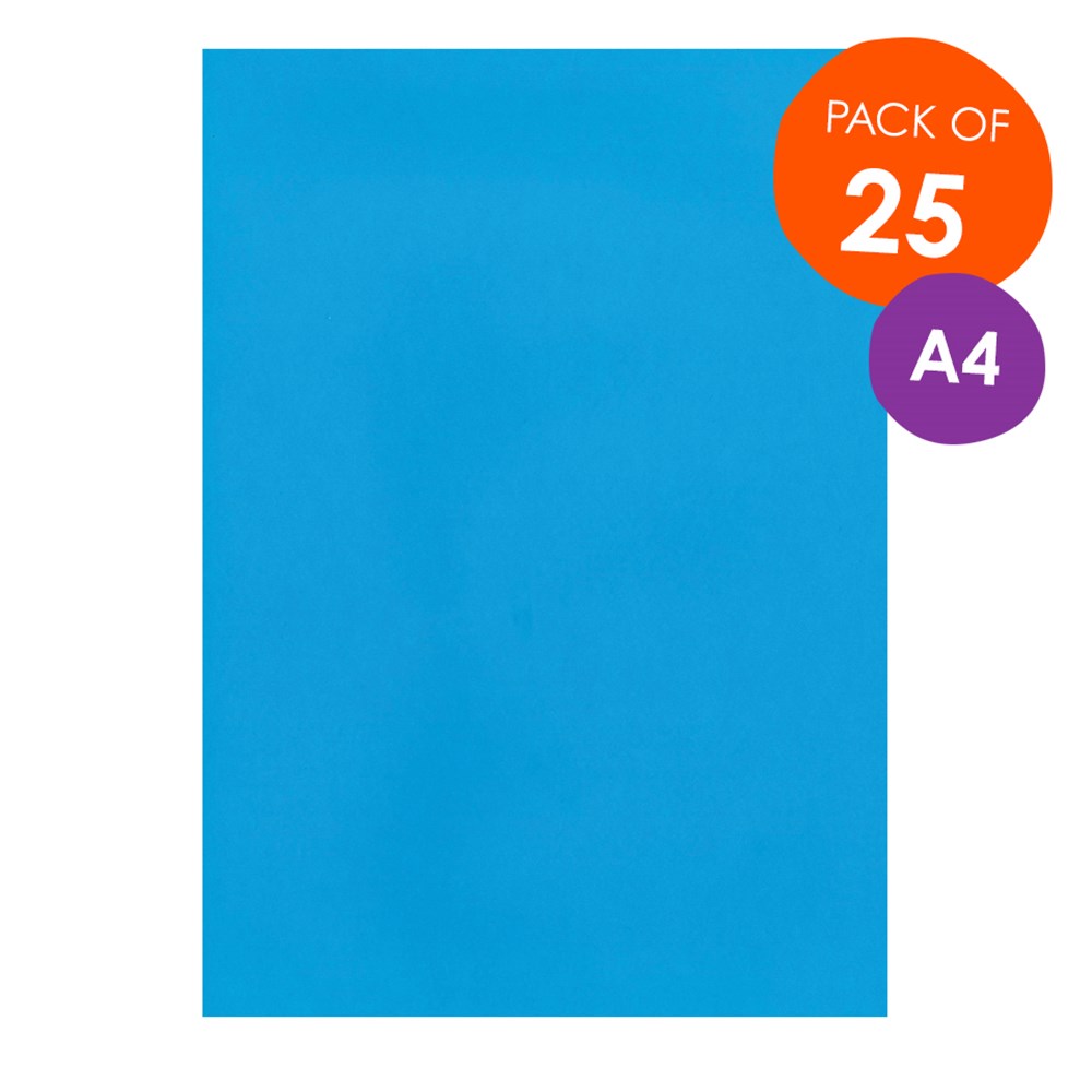 Cover Paper - Marine Blue - A4 - Pack of 25 | Coloured Paper ...