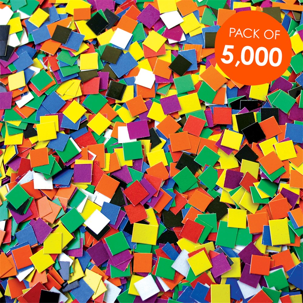 Mosaic Squares - Pack of 5,000 | Mosaics | CleverPatch - Art & Craft ...