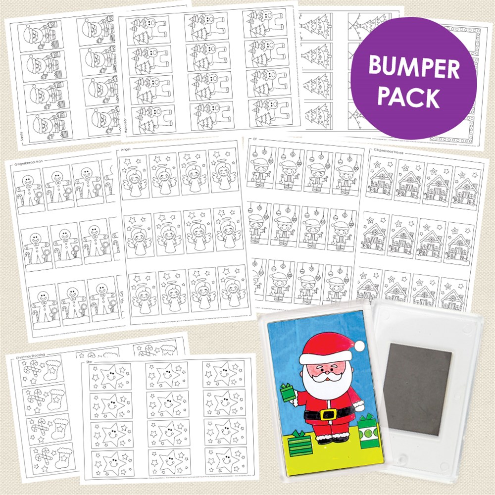 Christmas Magnet Bumper Pack | Activity & Bumper Packs | CleverPatch ...