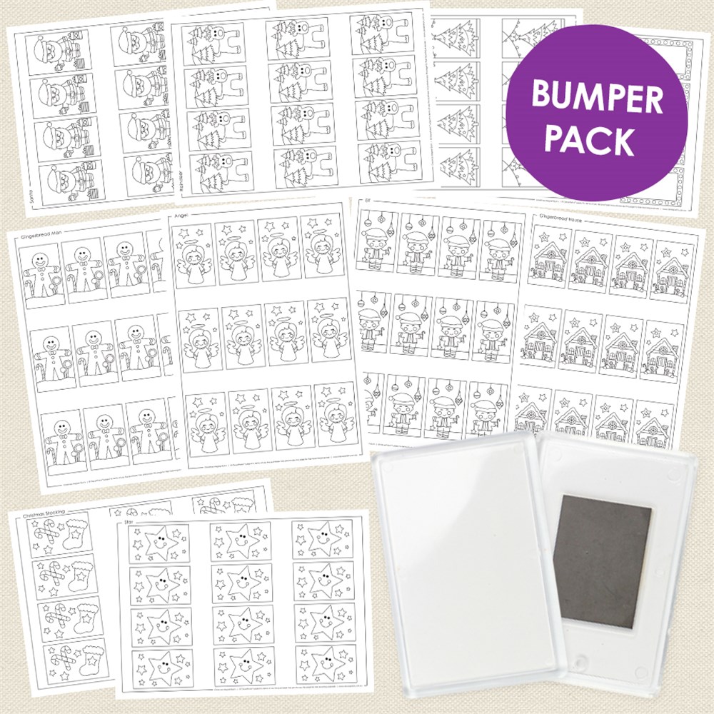 Christmas Magnet Bumper Pack | Activity & Bumper Packs | CleverPatch ...